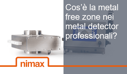 Cos’è la metal free zone nei metal detector | nimax