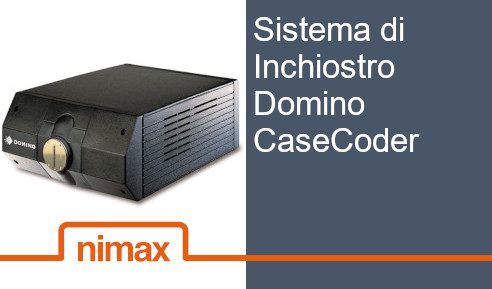 Sistema di inchiostro Domino CaseCoder | nimax