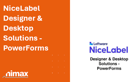NiceLabel PowerForms for barcode label design | nimax