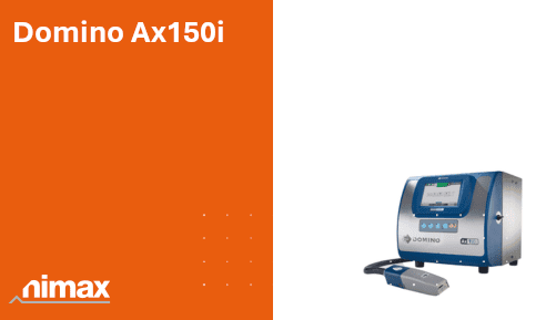 Domino Ax150i Continuous Inkjet Printer | nimax